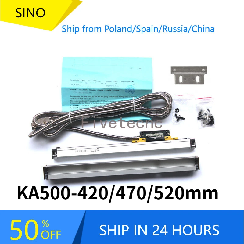 Encoder Linear Measurement | Sino Linear Scale Ka500 | Linear Encoder ...