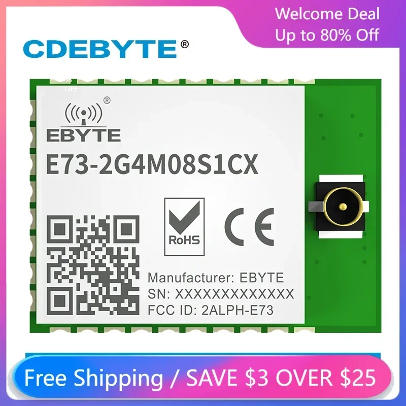 nRF52840-Bluetooth-Module-BLE-4-2-5-0-RF-Wireless-Transceiver-2-4GHz ...