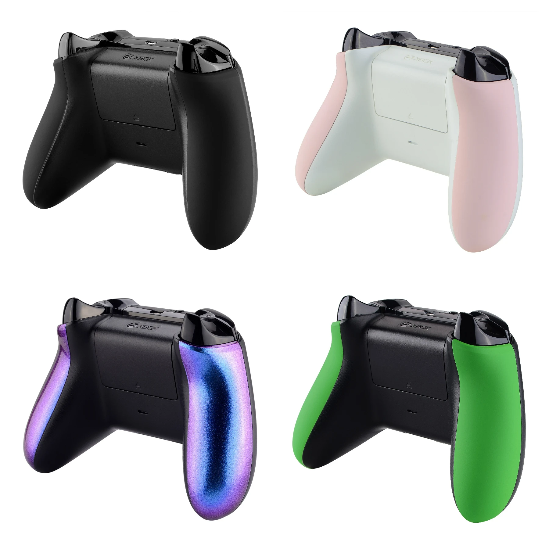 eXtremeRate-Non-slip-Side-Rails-3D-Splashing-Handles-for-Xbox-One-X-S ...