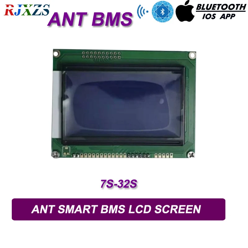 Ant Bms Smart Lcd Screen For New Diy Lifepo4 Lto Lithium Ion Iosandroid ...