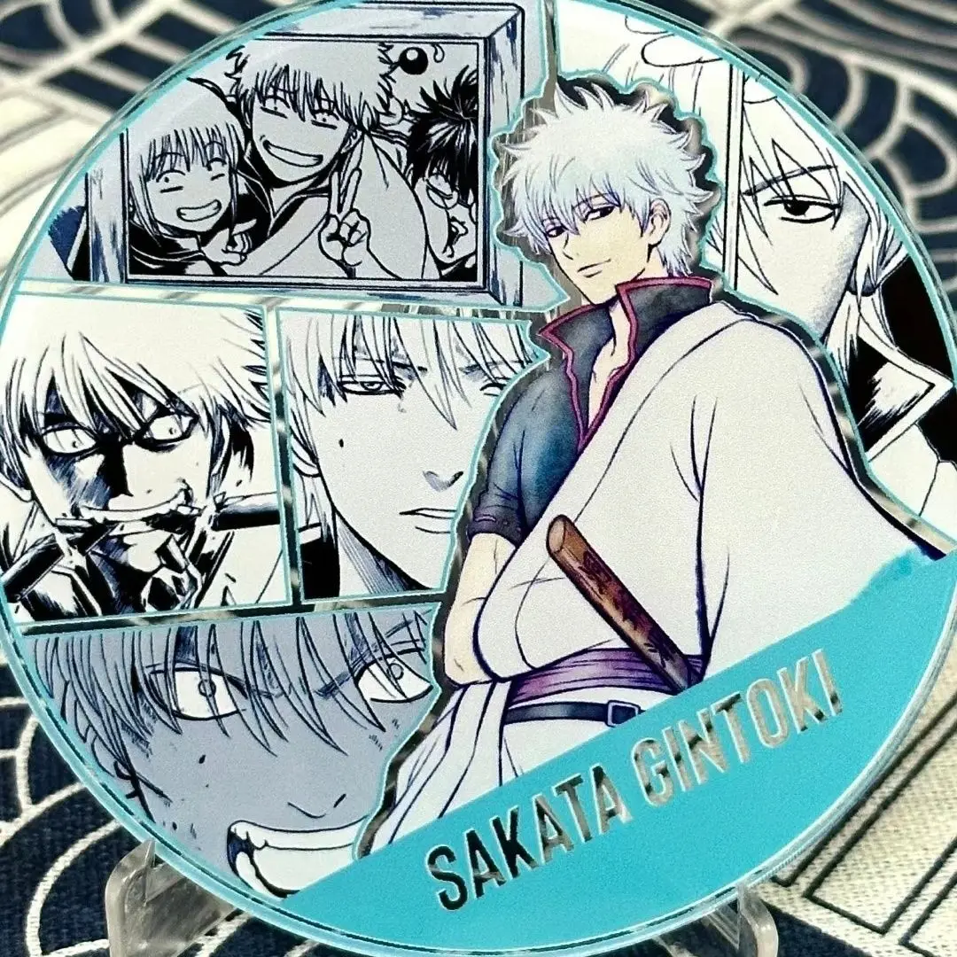 Sakata Gintoki Acrylic Stand Gintama Figure Display Anime Goods ...