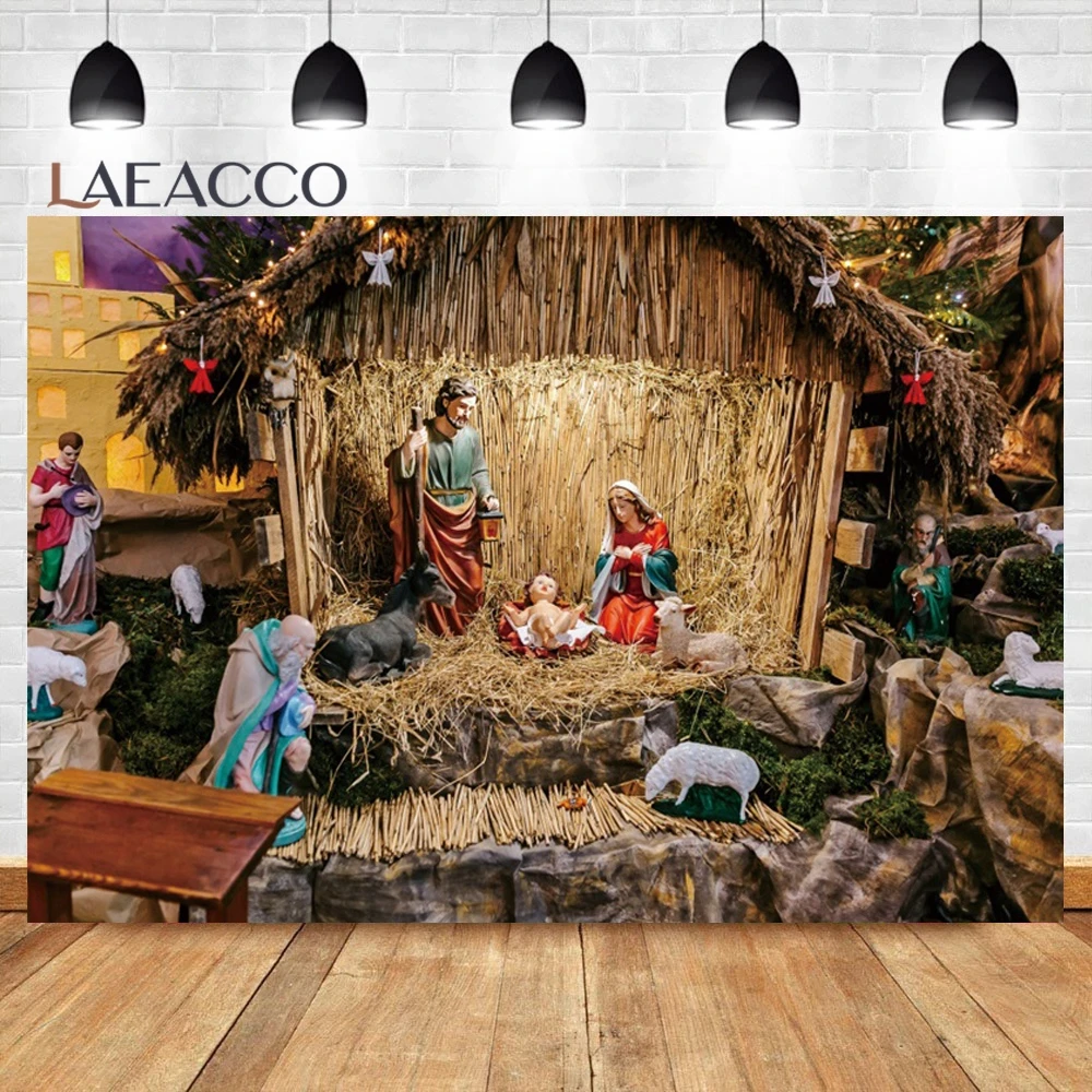 Nativity Backdrop Stage