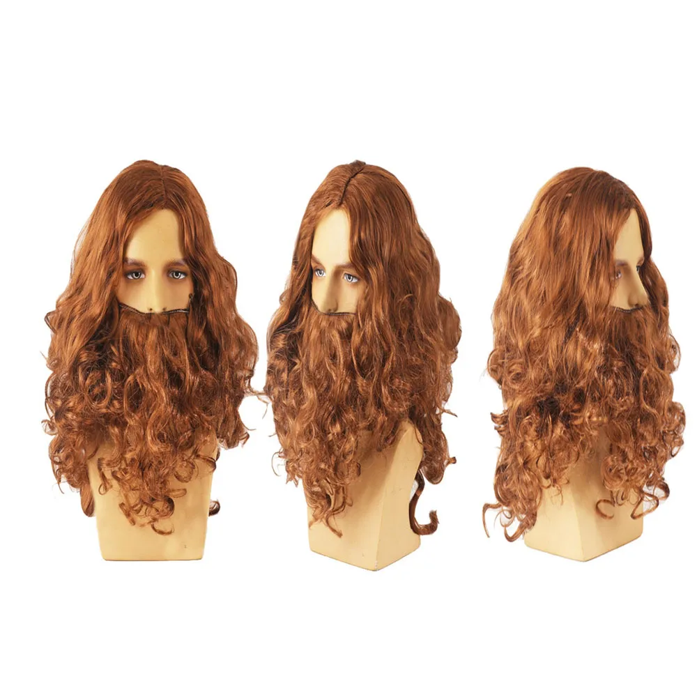 Adult-Kids-Jesus-Santa-Claus-Cosplay-Wig-Heat-Resistant-Synthetic-Hair ...
