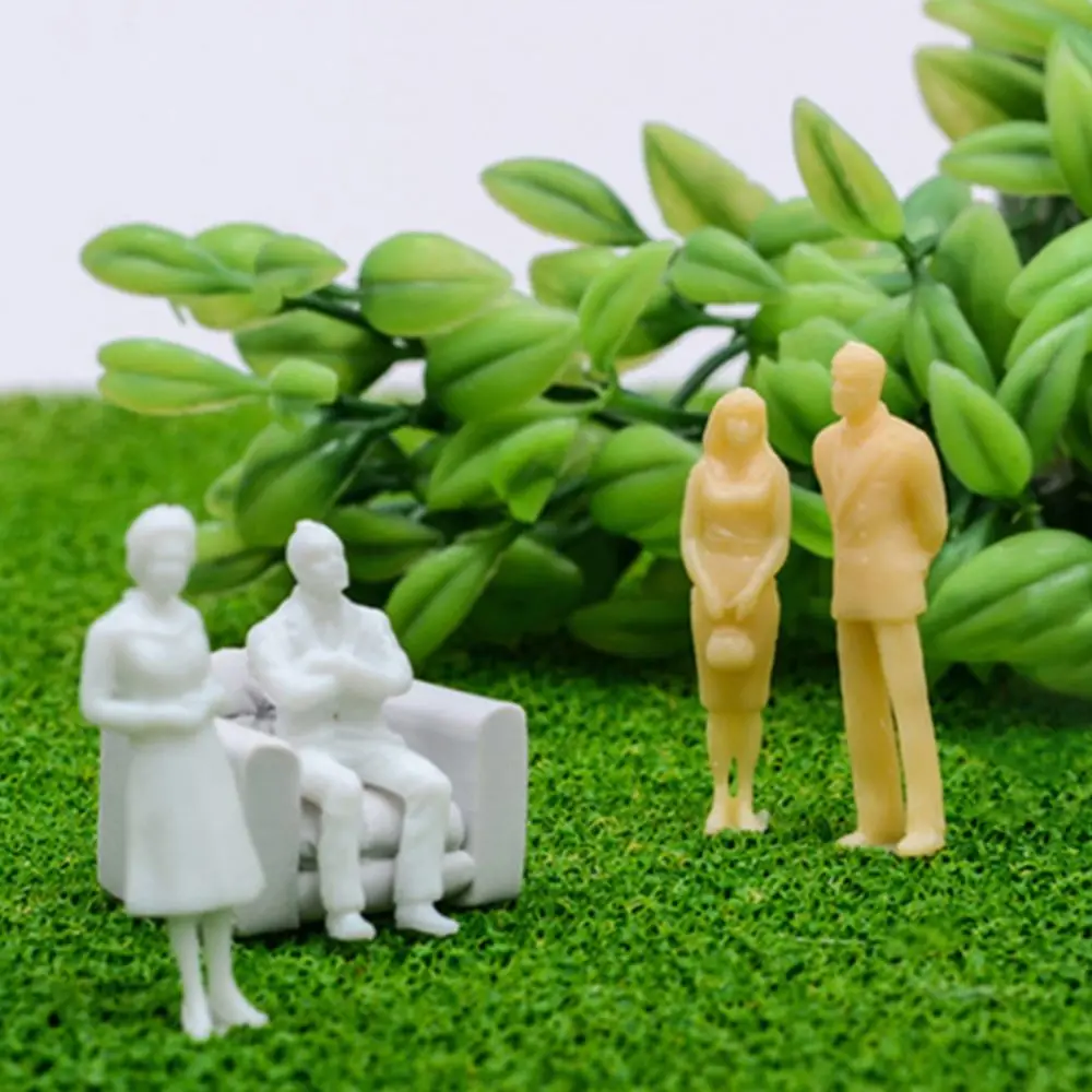 200pcs-1-100-150-200-300-Scale-Model-White-Miniature-Figures ...