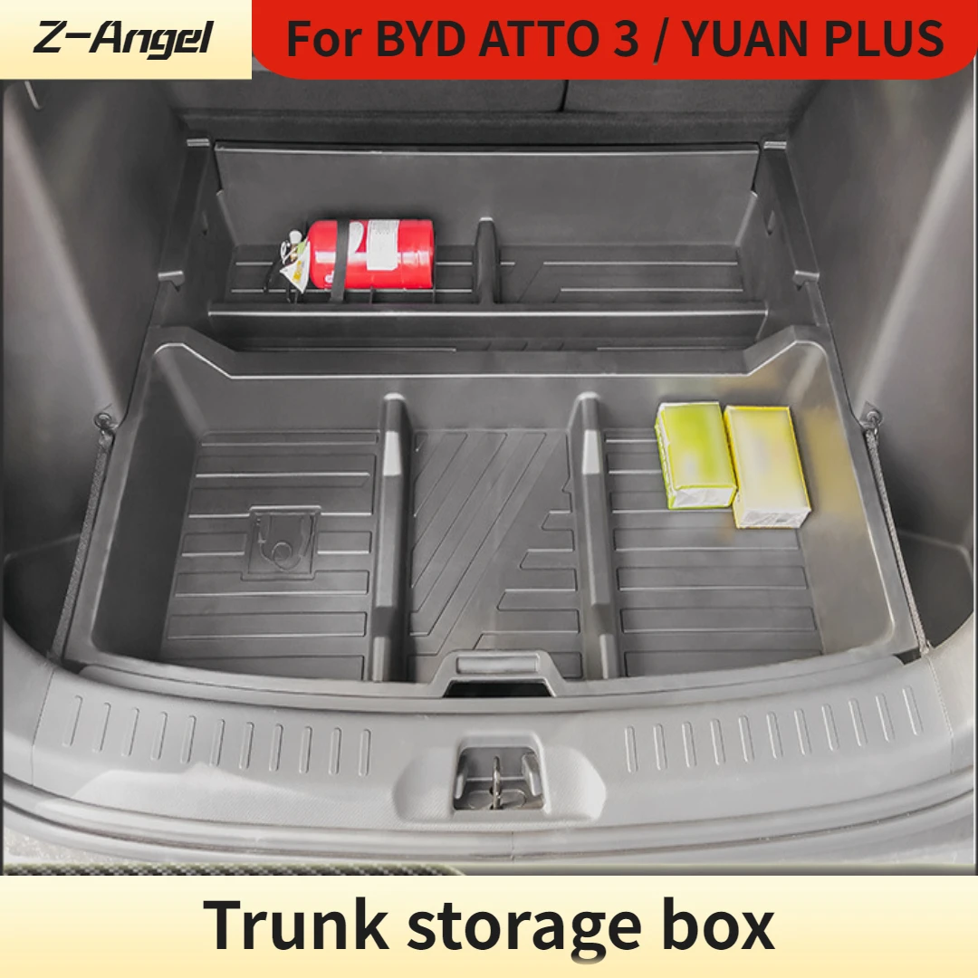 Trunk storage box for BYD ATTO 3 boot box| | - AliExpress