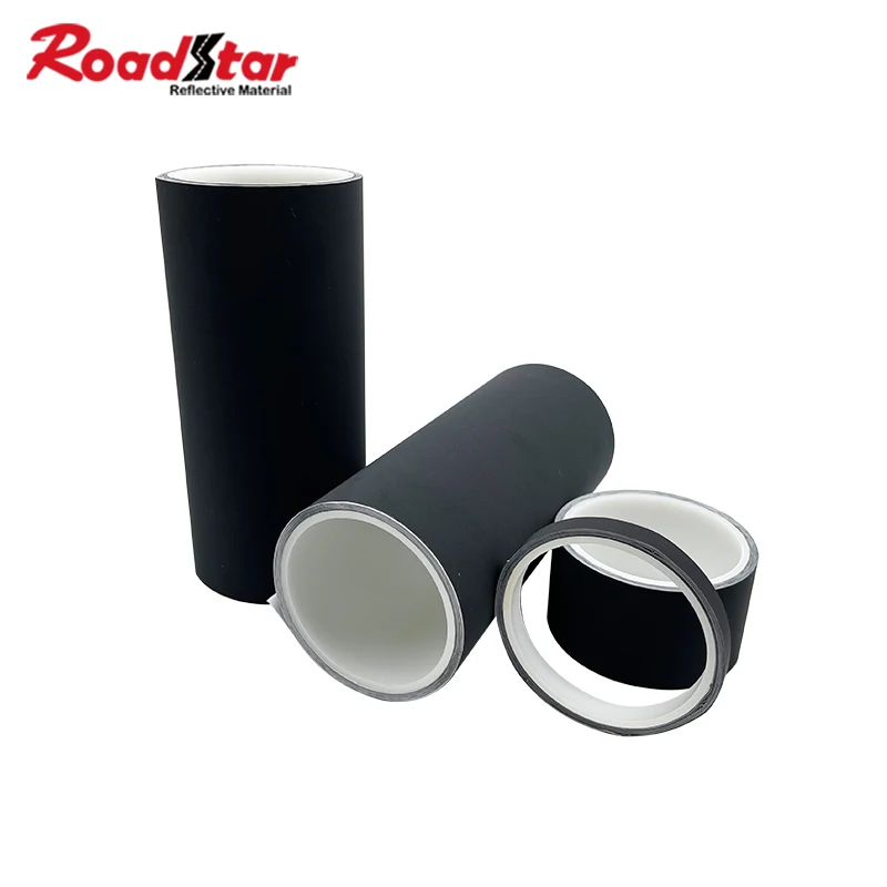Roadstar Black Reflector Self-Adhesive Reflective Fabric Car Sticker ...