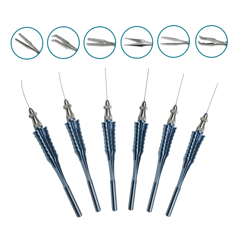 Retinal Capsulorhexis Forceps Titanium Handle Stainless Tip Intraocular ...