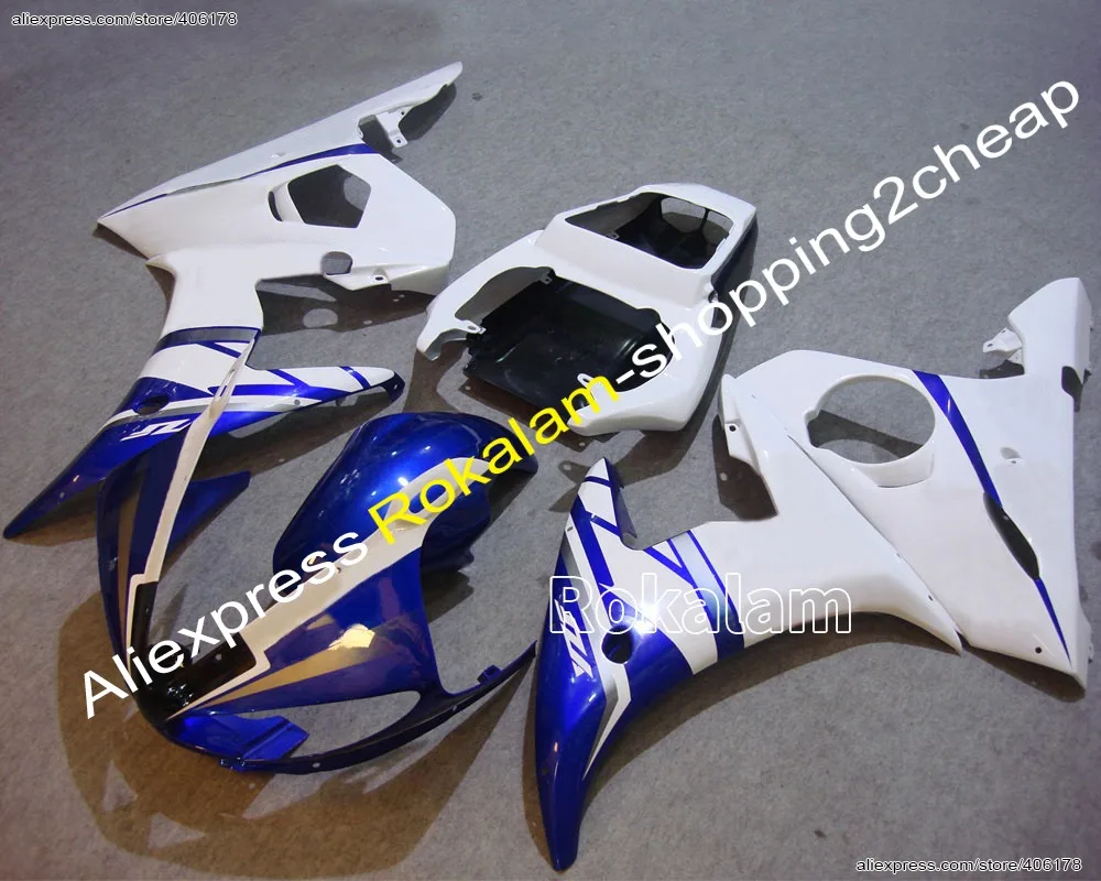 For Yamaha YZF R6 2003 2004 YZF R6 YZF 600 R6 03 04 2003 2004 Blue ...