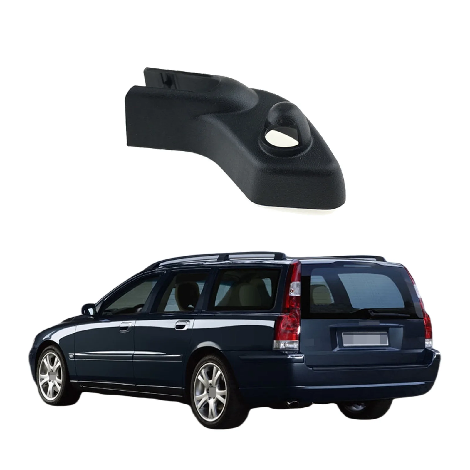 Rear-Windshield-Windscreen-Washer-Wiper-Arm-Nut-Cover-Cap-For-Volvo-V70 ...