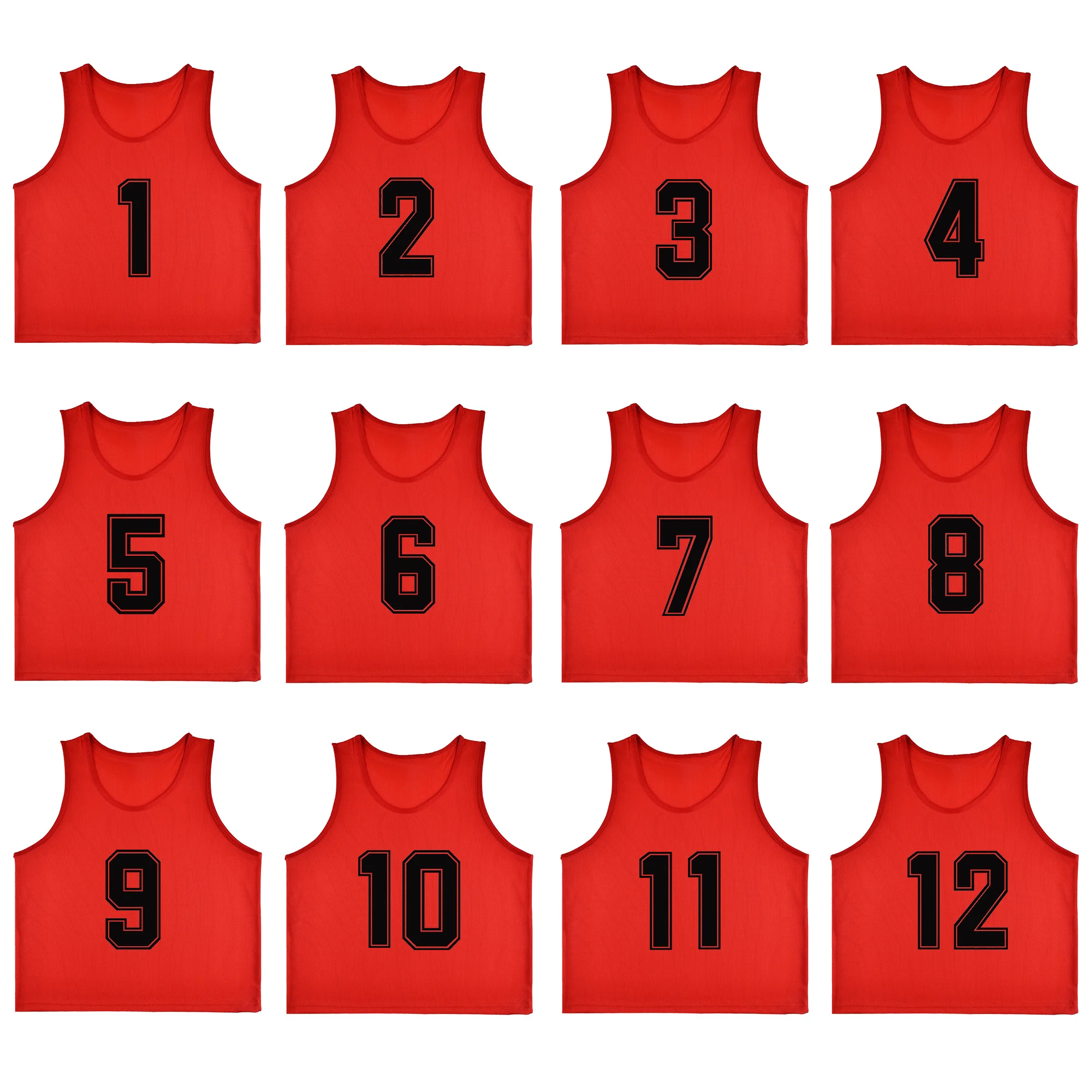 12-PCS-Soccer-Pinnies-Quick-Drying-Football-Team-Jerseys-Sports-Soccer ...