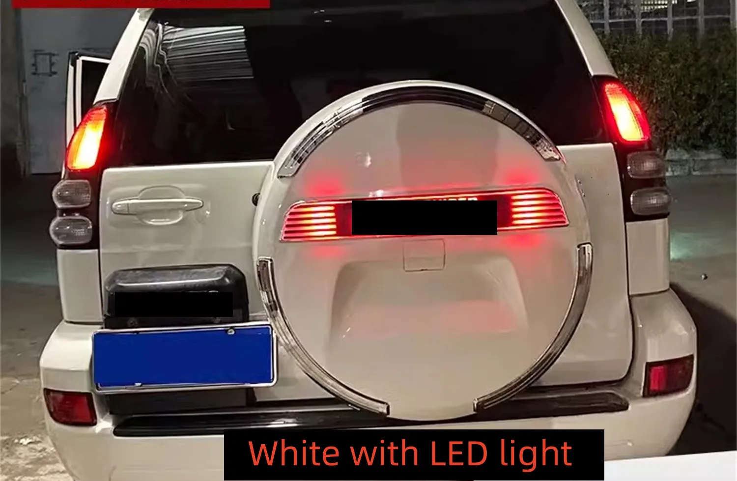 Car Spare Tire Cover for Toyota Land Cruiser Prado 03 09 Rear Spare Tire Protective Cover AliExpress