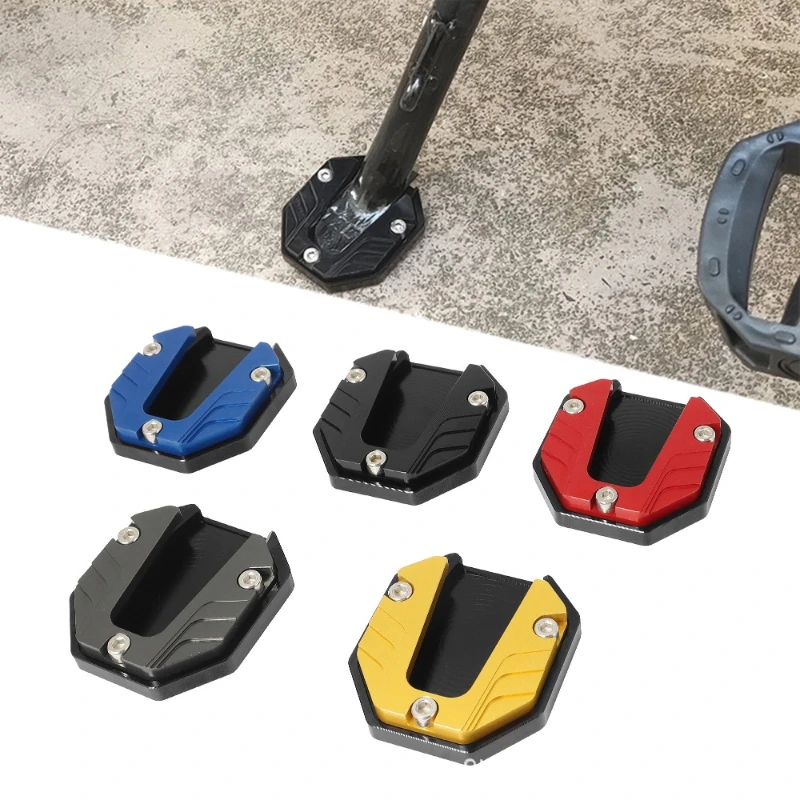 Motorcycle-electric-car-non-slip-side-support-base-side-kickstand ...