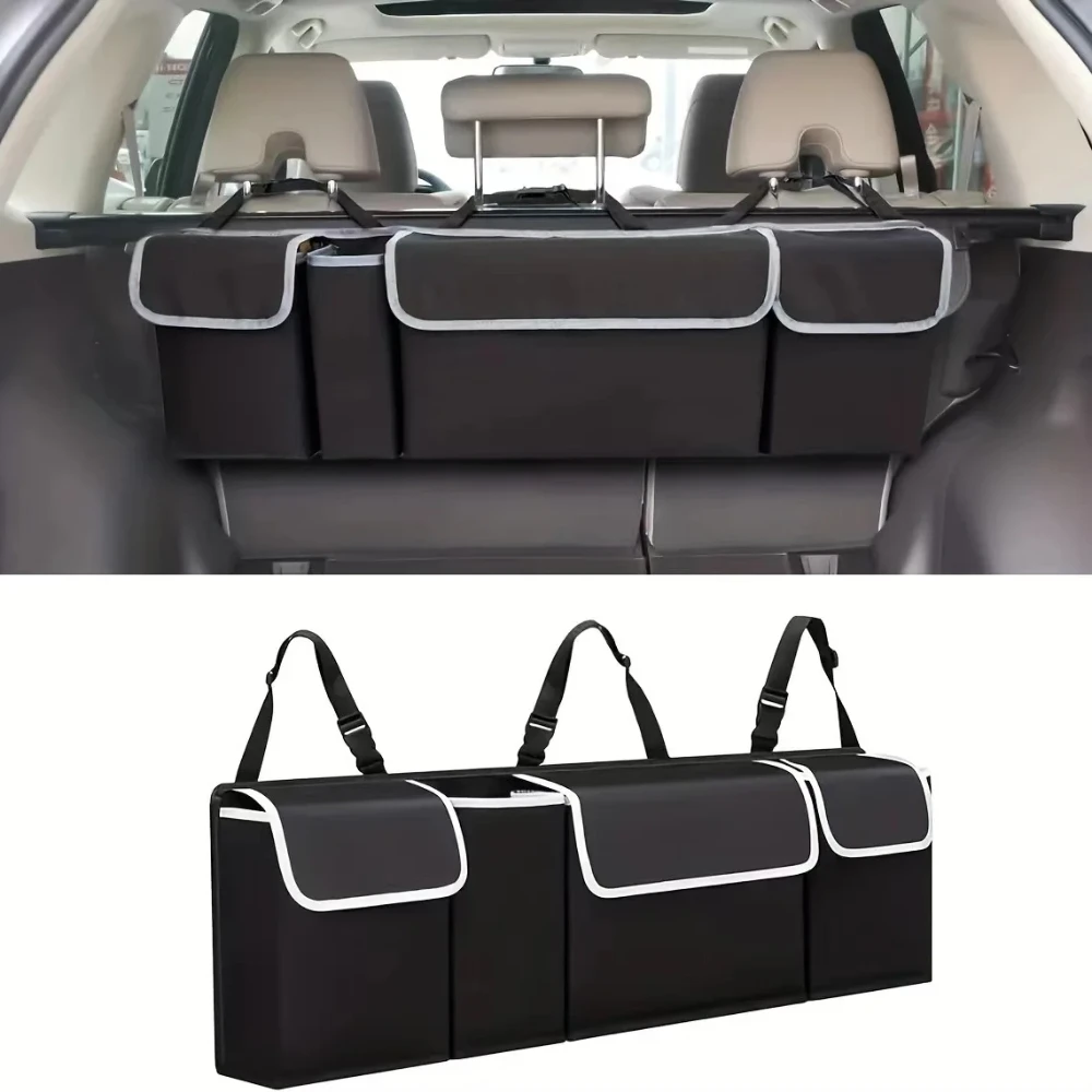 Versatile Oxford Cloth Car Trunk Storage Bag Rear Seat Back Hanging ...