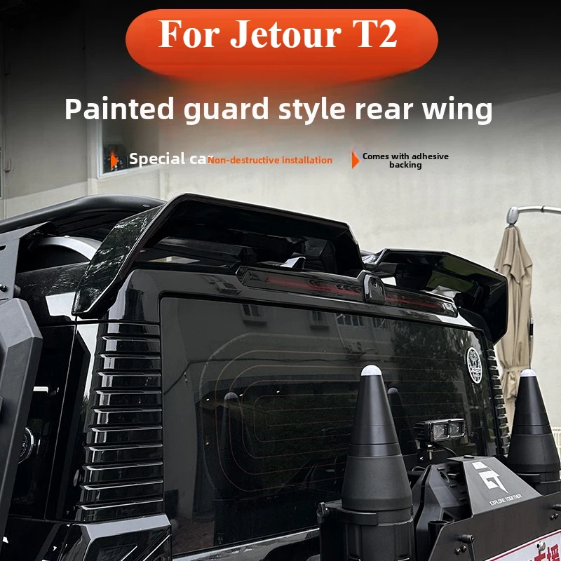 For Chery Jetour Traveler T2 2023-2025 Rear Roof Trunk Lid Car Spoiler ...