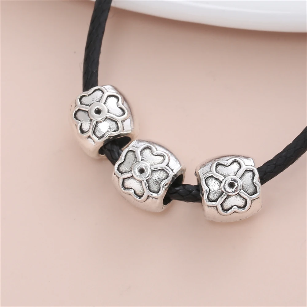 50Pcs-Set-Exquisite-Women-s-Pandora-Style-Beads-Accessories-Metal-Four ...