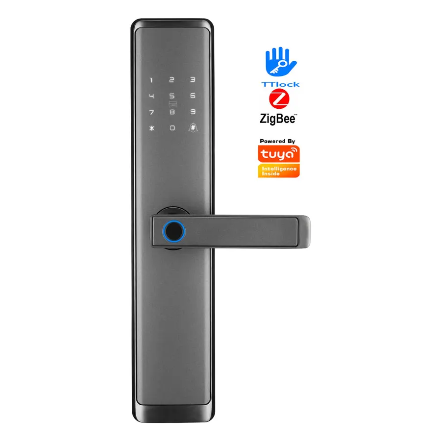 TOPTEQ Zigbee Tuya TTLock Smart Lock Wifi Security Locks Smart DoorLock ...