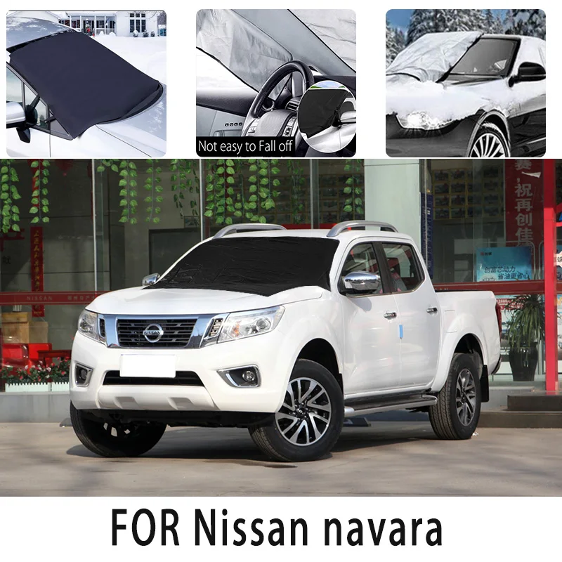 Carsnow-cover-front-coverfor-Nissan-navara-snowprotection-heat ...