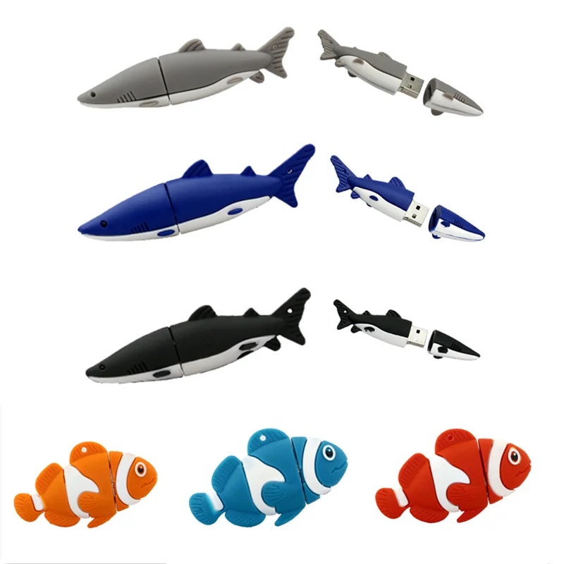 Cartoon dolphin USB PenDrive 4GB 8GB animale 16GB Flash Drive USB 2.0 ...