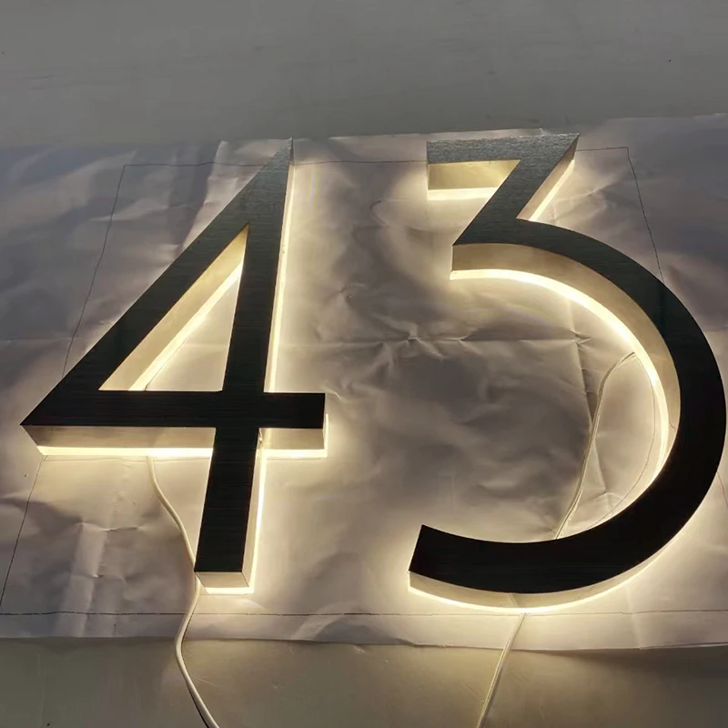 Modern-konut-LED-ev-numaras-su-ge-irmez-a-k-alan-ayd-nlatmas-ev-otel ...