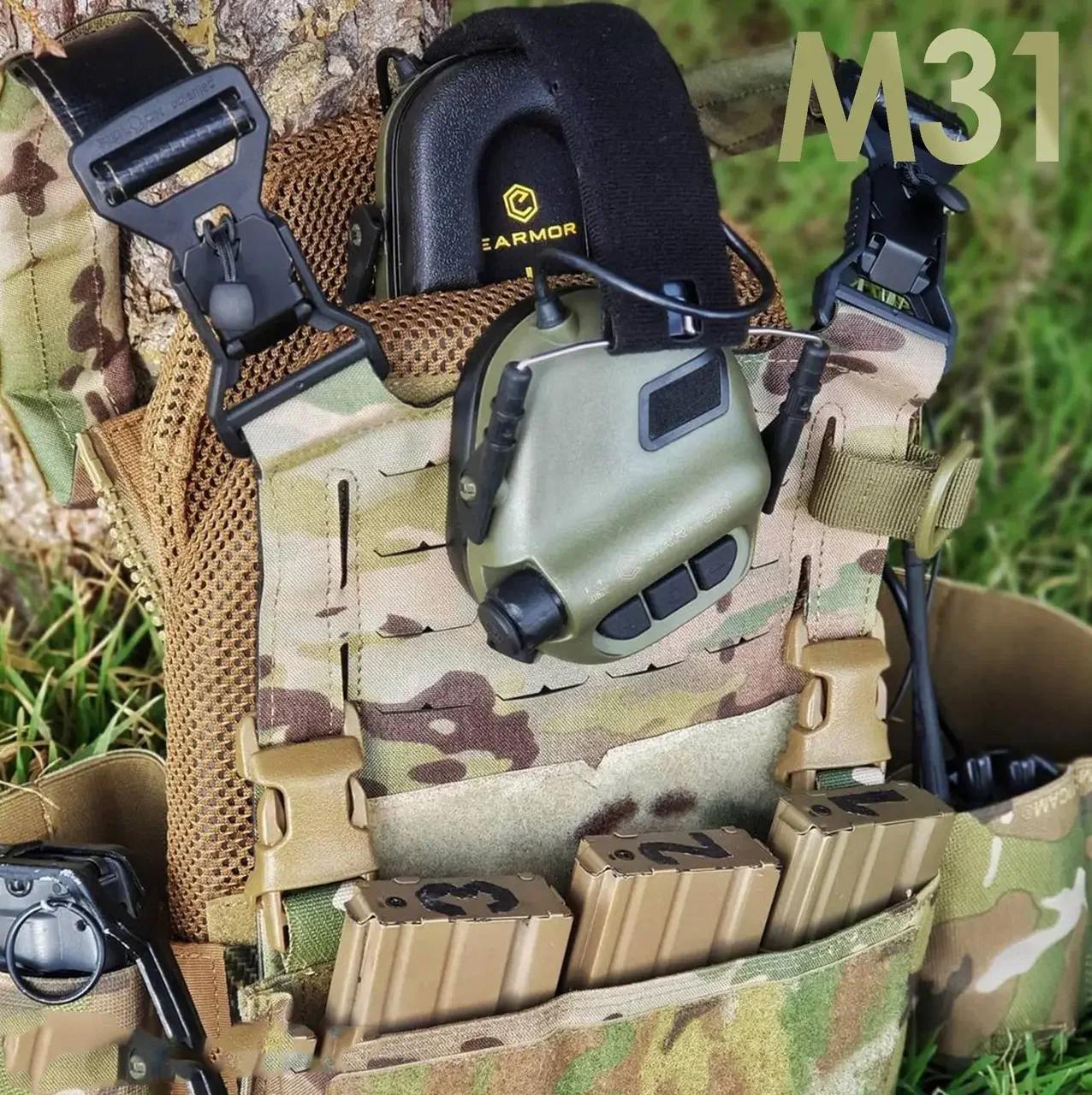 OPSMEN-auriculares-t-cticos-M31-MOD3-orejeras-militares-de-tiro ...