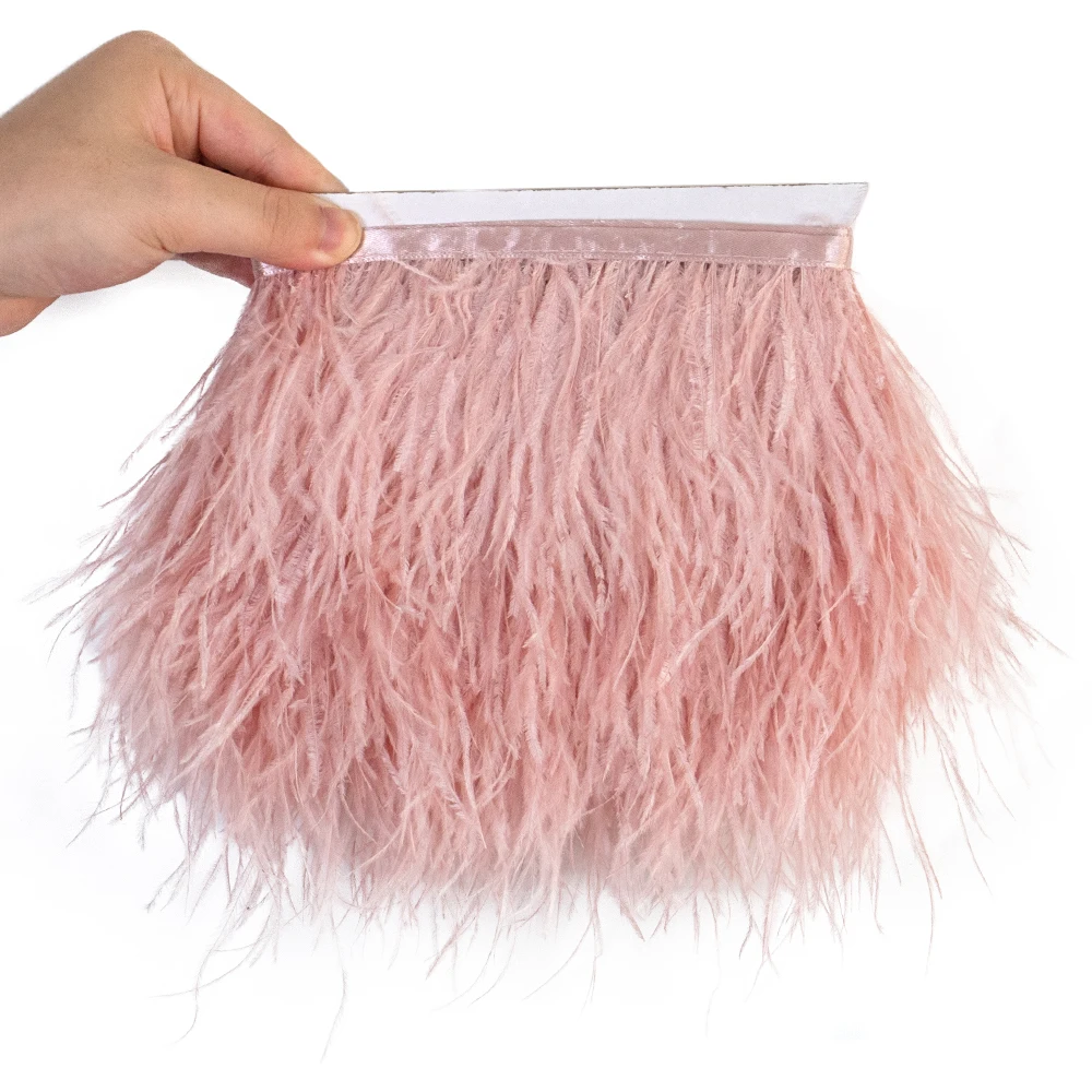 Plume de déco,Plumes d'autruche naturelles, 10 mètres, accessoires de ...