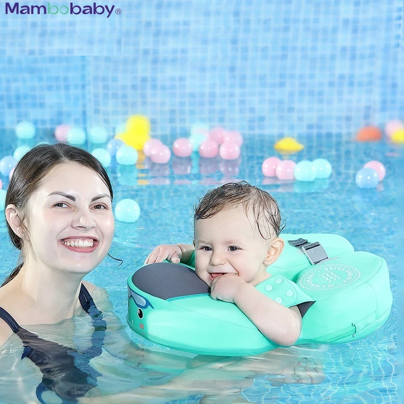 Mambobaby Baby Float Waist Swimming Rings Kids Non-inflatable Buoy ...