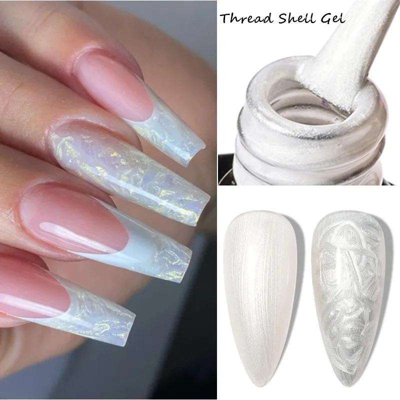 Mtssii-Thread-Shell-Gel-Nail-Polish-Semi-Permanent-Varnish-UV-Gel-Base ...