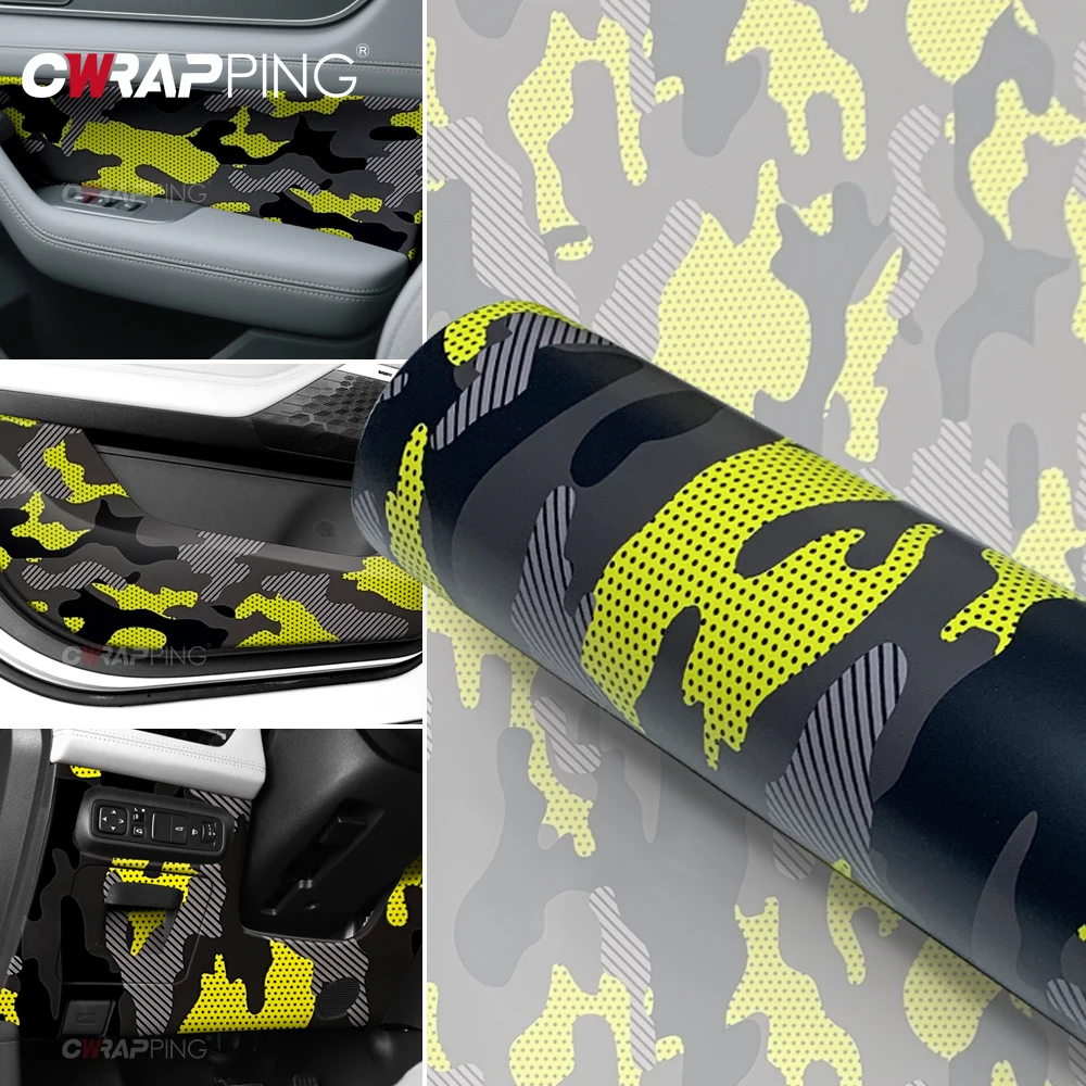 Camo Car Wrap Off-Road Automotive Vinyl Car Body Covering for ...