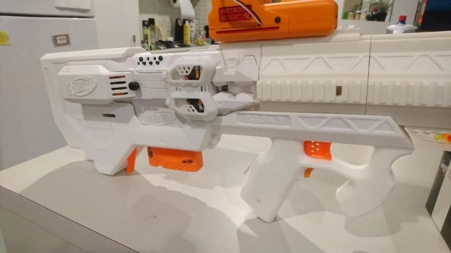 Nerf Stryfe Argus Modorworks Swordfish Mag Release Plastic Apparatus ...