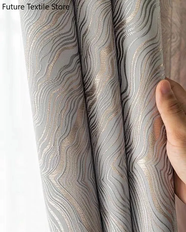Modern Curtain Fabric Texture