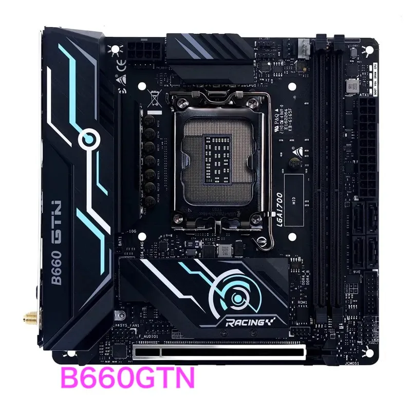 BIOSTAR B660GTN Desktop Motherboard HDMI LGA 1700 DDR4 Mini-ITX B660 ...