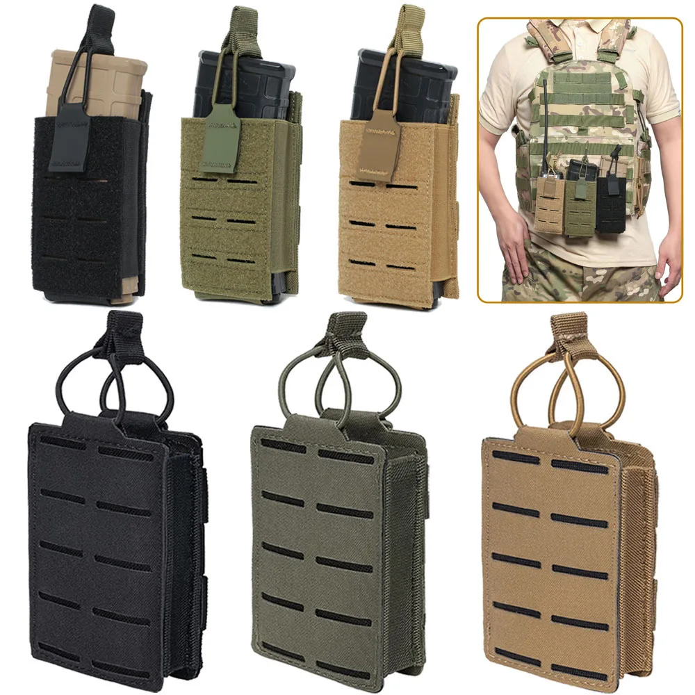 5.56 Magazine Pouch Tactical Molle Mag Pouch Rifle Pistol Magazine ...