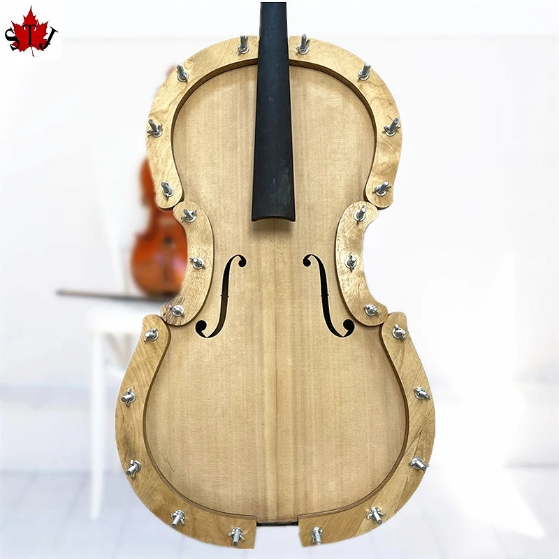 1 Set Cello Solid wood Clamps cello Top & Back gluing Clamps Metal ...
