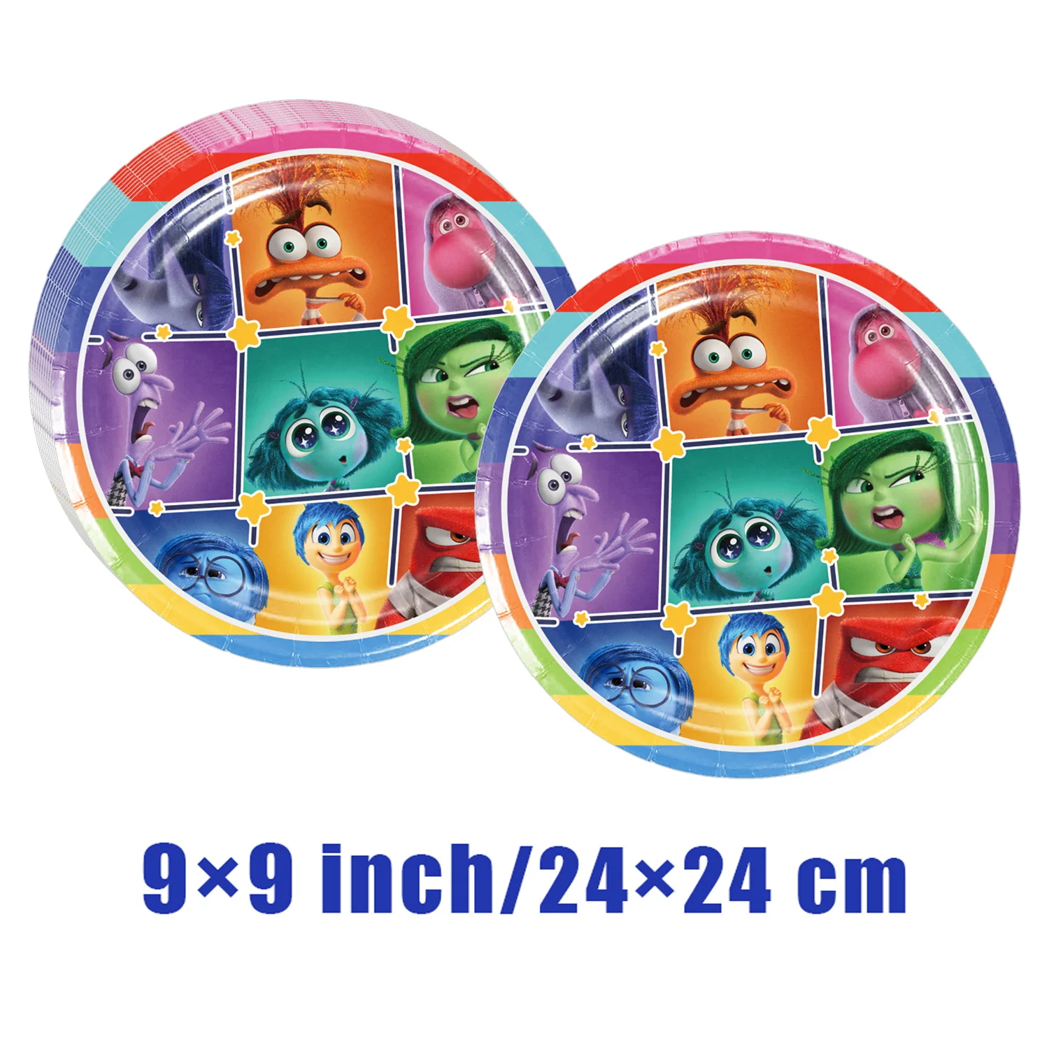 Disney Inside Out 2 - Juego de decoración para fiesta de cumpleaños ...