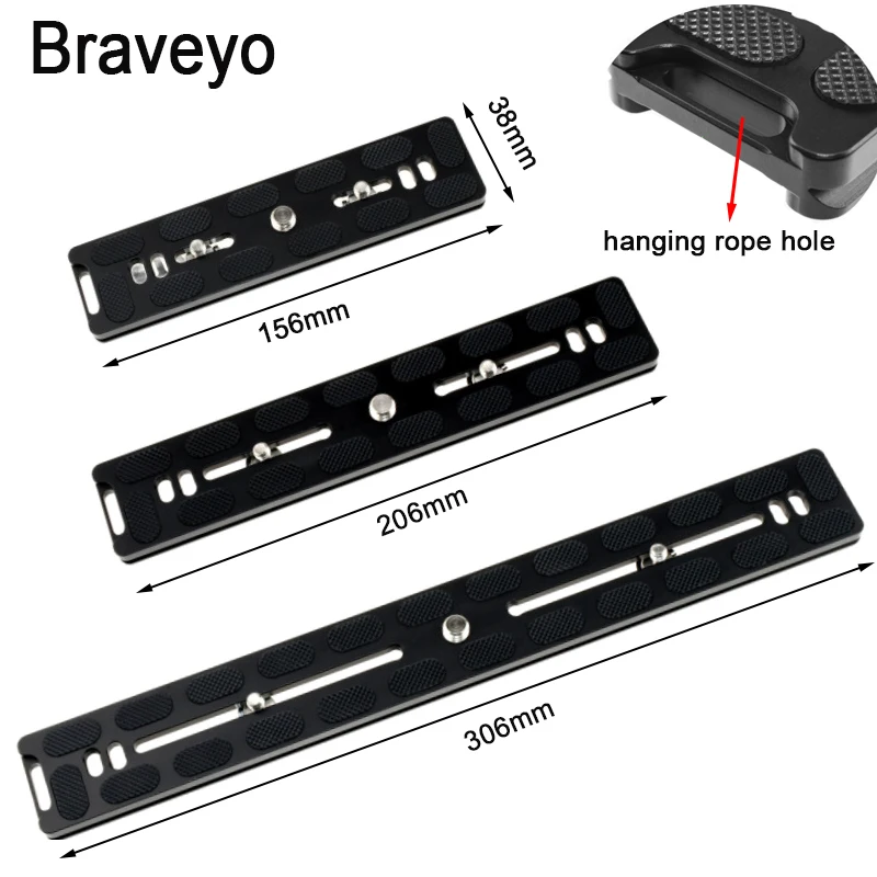 Camera-Long-Plate-156-206-306mm-Tripod-Ballhead-Quick-Release-Mount ...