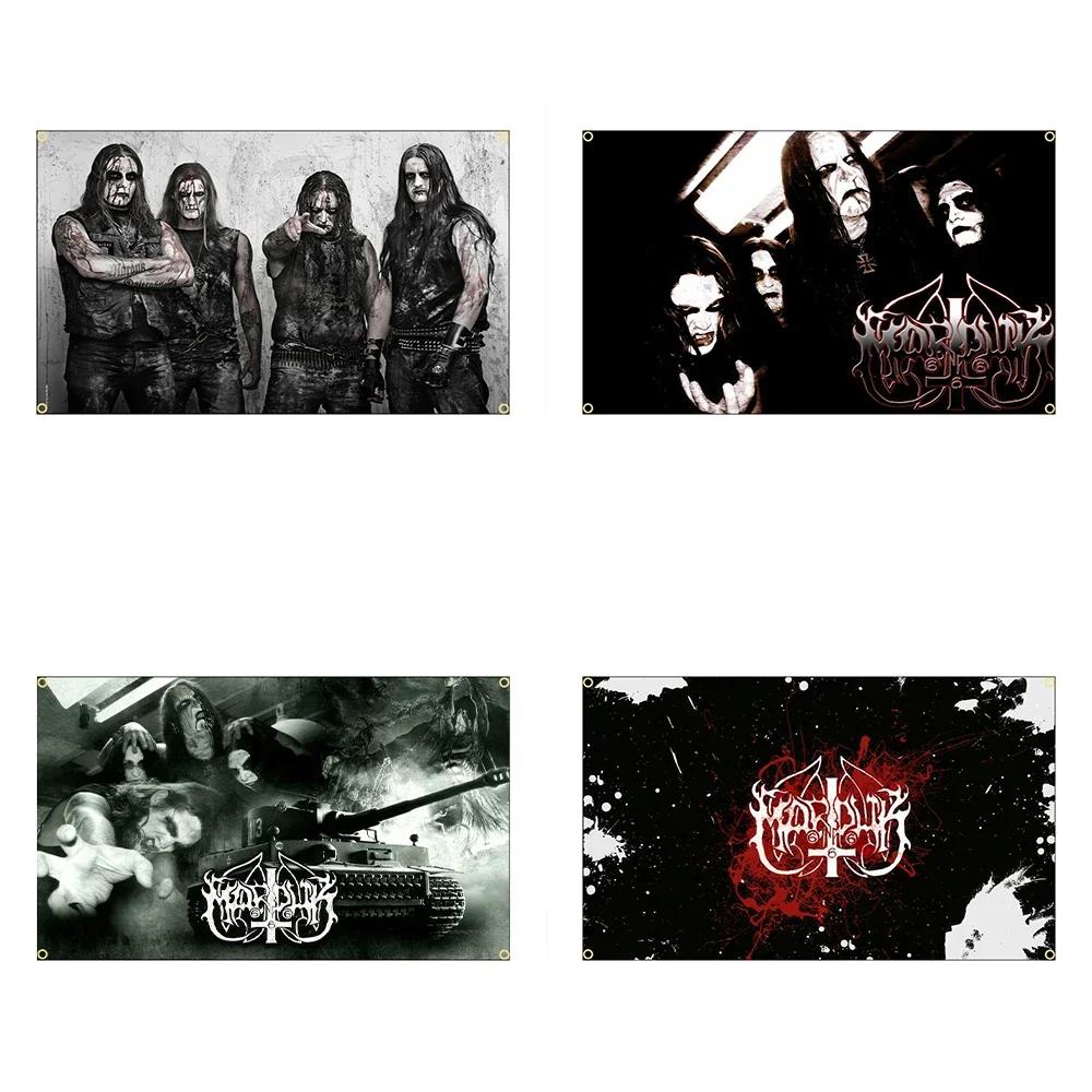 XX-FLAG-90X150CM-Dark-Metal-Band-Marduk-Flag-Hanging-Art-Printed-Black ...