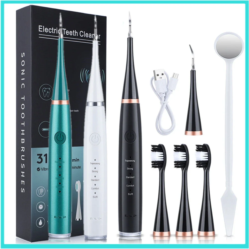 Sonic-Rechargeable-Electric-Toothbrushes-Teeth-Cleaner-Whitening ...