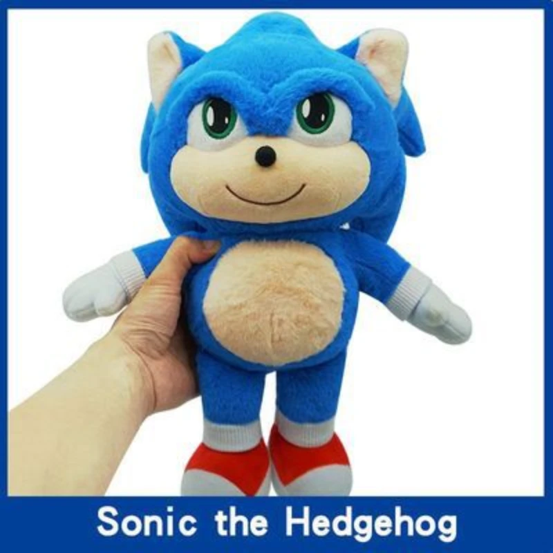 35cm-High-Quality-Super-Sonic-Plush-Toy-The-Hedgehog-Cute-Cartoon-Soft ...
