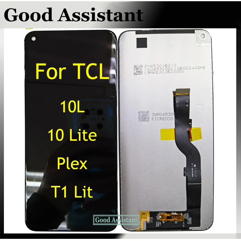 Novo para tcl 10l 10 lite t770h t770b display lcd substituição da tela ...