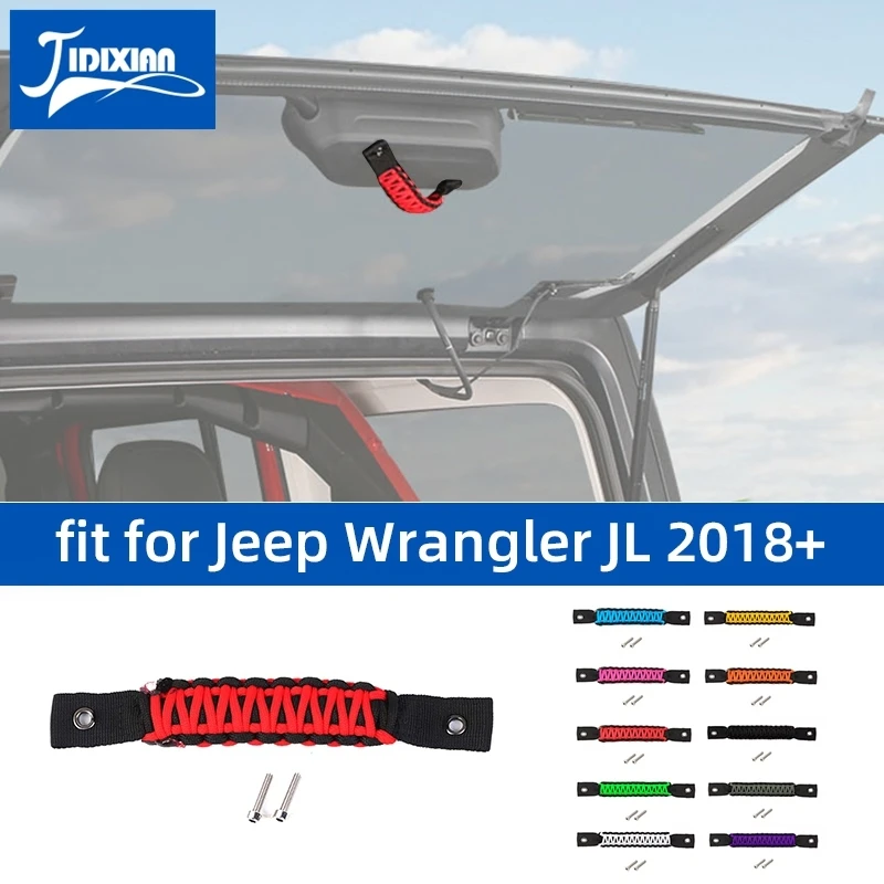 JIDIXIAN-Car-Taildoor-Glass-Grab-Handle-for-Jeep-Wrangler-JL-2018-2019 ...