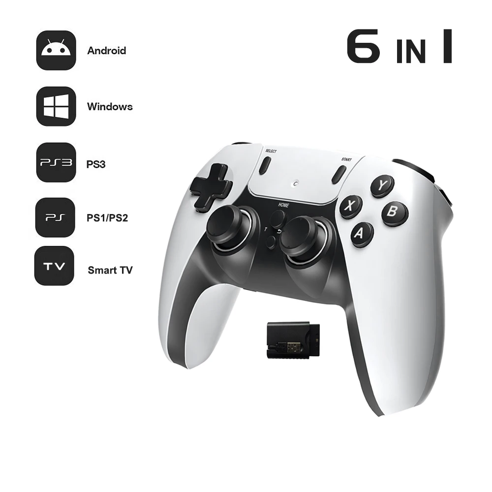 Wireless-Gaming-Controller-For-PS1-PS2-PS3-PC-Android-TV-Game ...