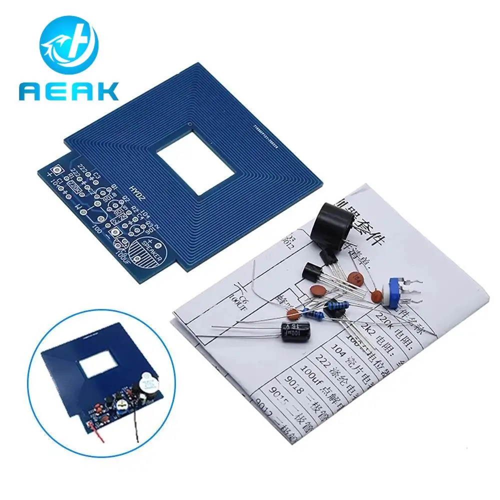 Metal-Detector-Scanner-Unassembled-Kit-DC-3V-5V-Suite-Metal-Sensor ...