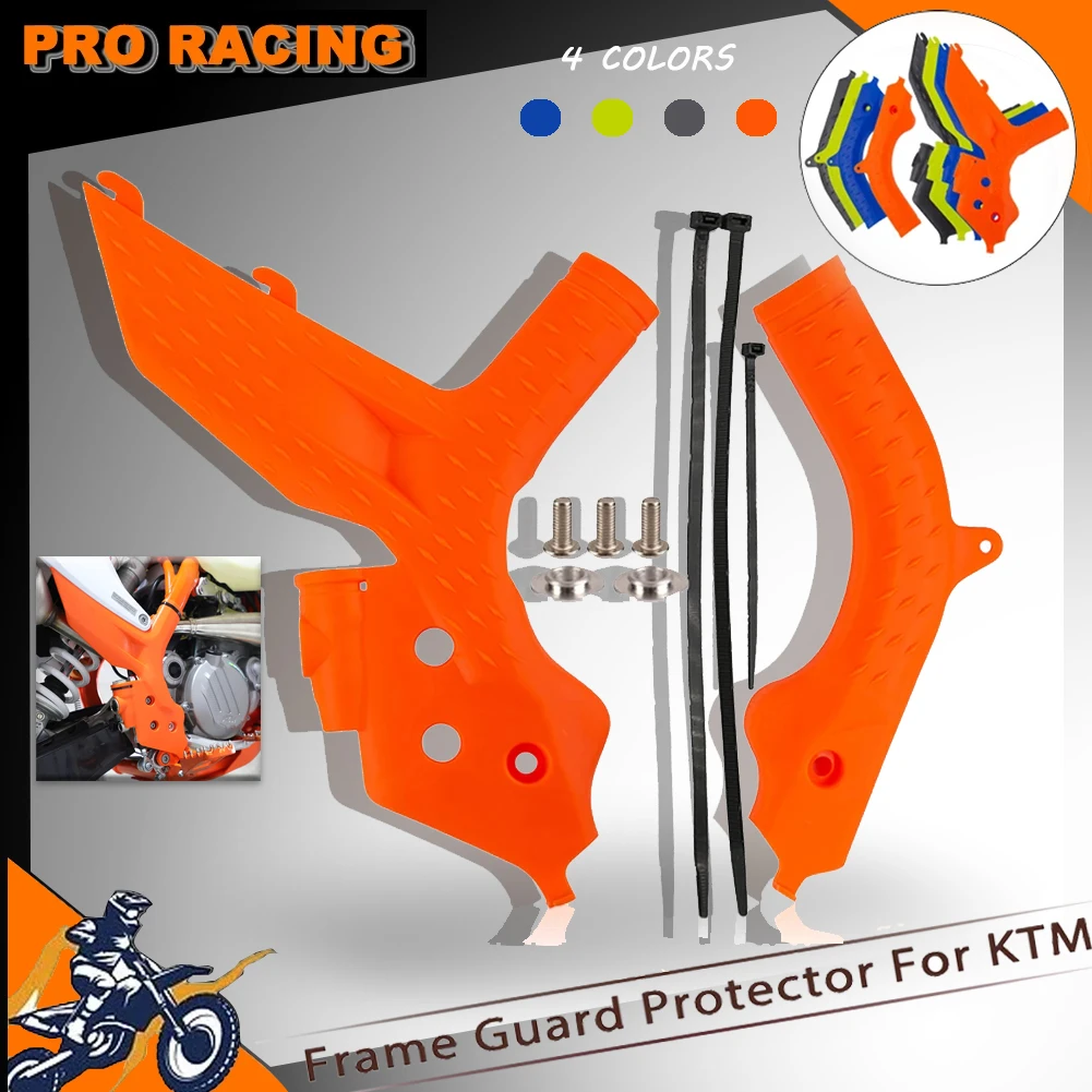 Motorcycle-Frame-Guard-Protector-For-KTM-SX-SXF-XC-XCF-XCW-XCFW-EXC-TPI ...