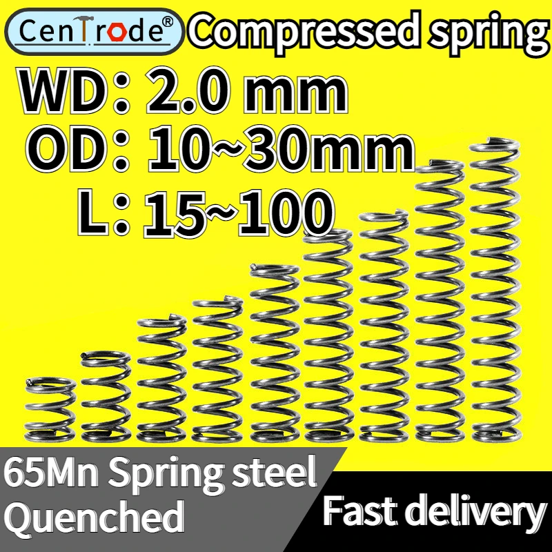 Wire Diameter 2.0mm Outer Diameter 10-30mm Length 15mm-100mm ...