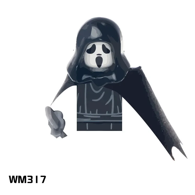 WM6075 WM6101 WM6102 Bloques de construcción de la película de terror ...