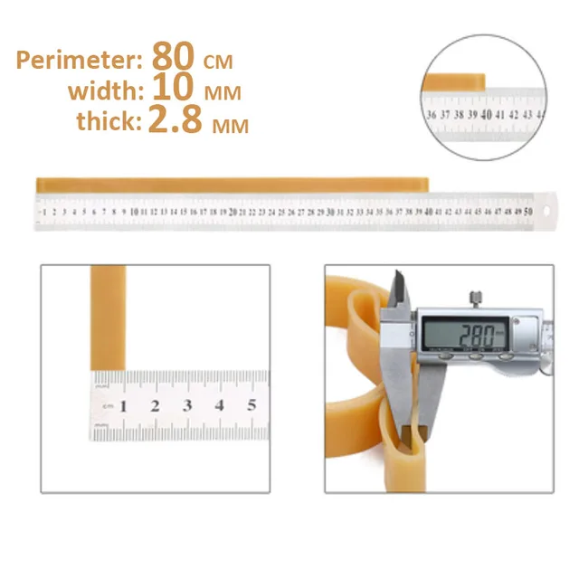Perimeter 800/1000mm Width 10-30mm Latex Rubber Band High Quanlity ...