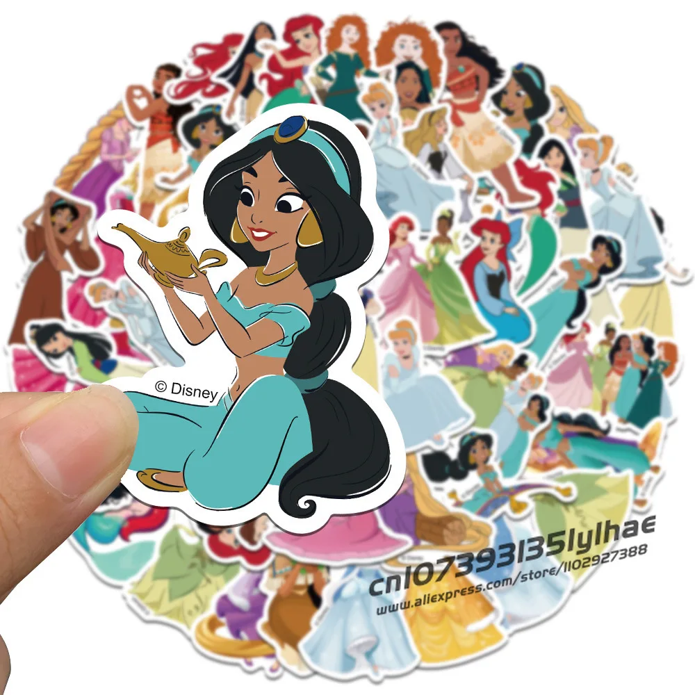 50pc-Disney-Princess-Stickers-for-Pokemon-Hello-Kitty-Doraemon-Frozen ...