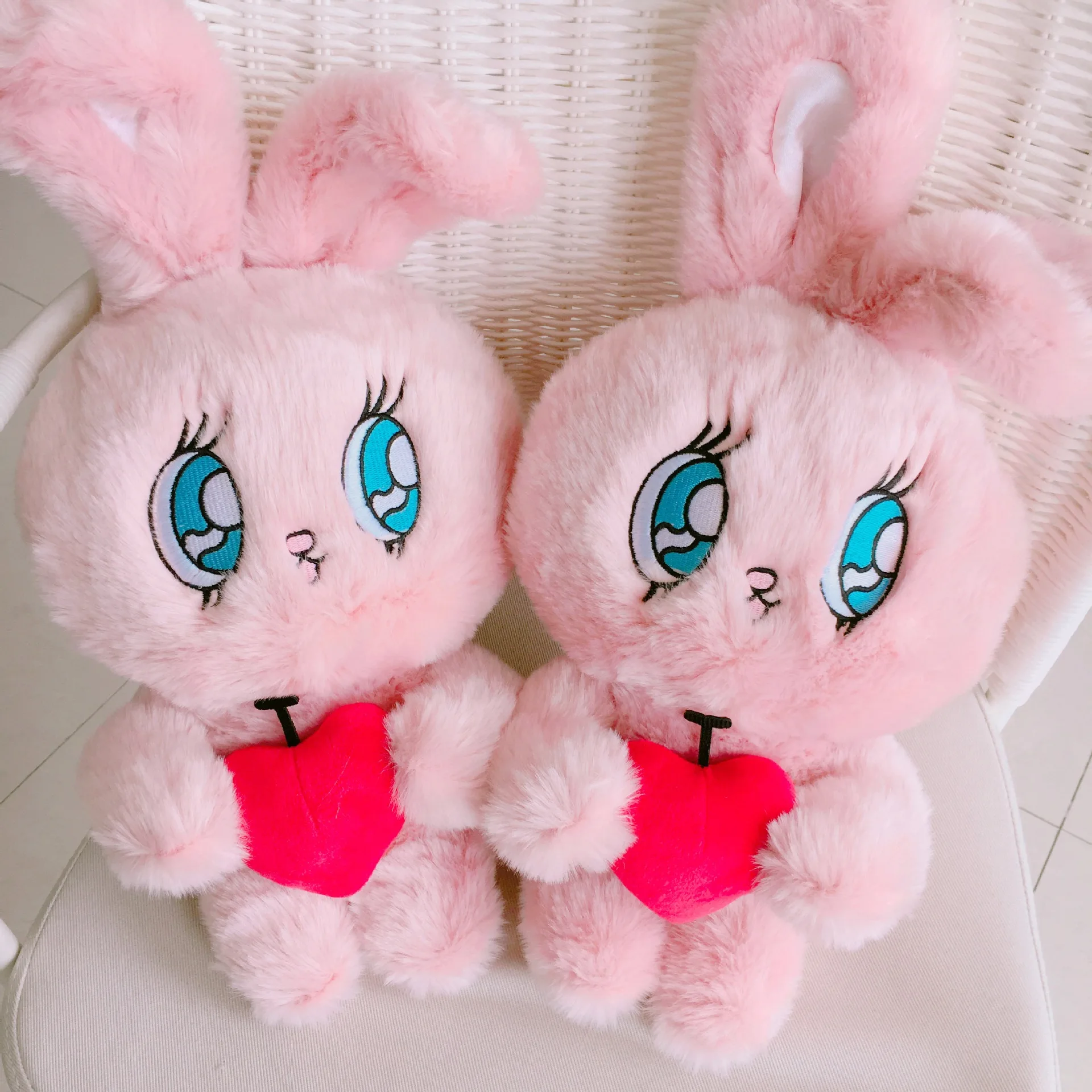 Ferry Hair Japan Wego Bunny Plushie Stuffed Animals Rabbit Super Big Eyes Hug Throw Pillow Toys for Girl Princess Birthday Gift AliExpress