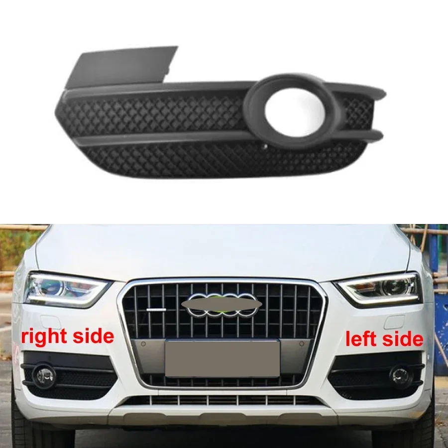 For-Audi-Q3-2013-2014-2015-Fog-Light-Cover-Front-Bumper-Lower-Grille ...