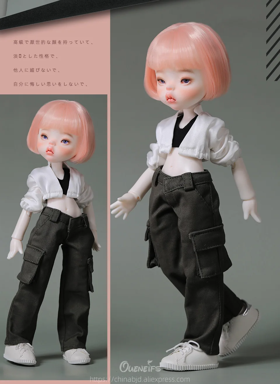 BJD Doll 1/6 Nova with Original body Shuga Fairy Personality Miss Girl Resin Art Toys Surprise ...